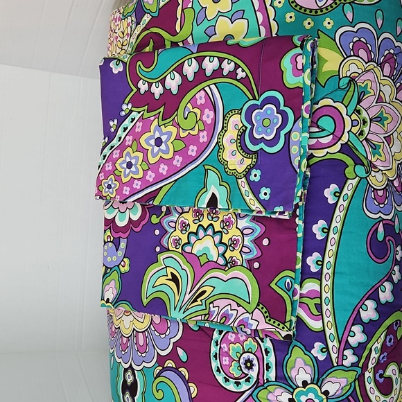 Vera Bradley | Bedding | Vera Bradley Reversible Heather Floral Paisley ...